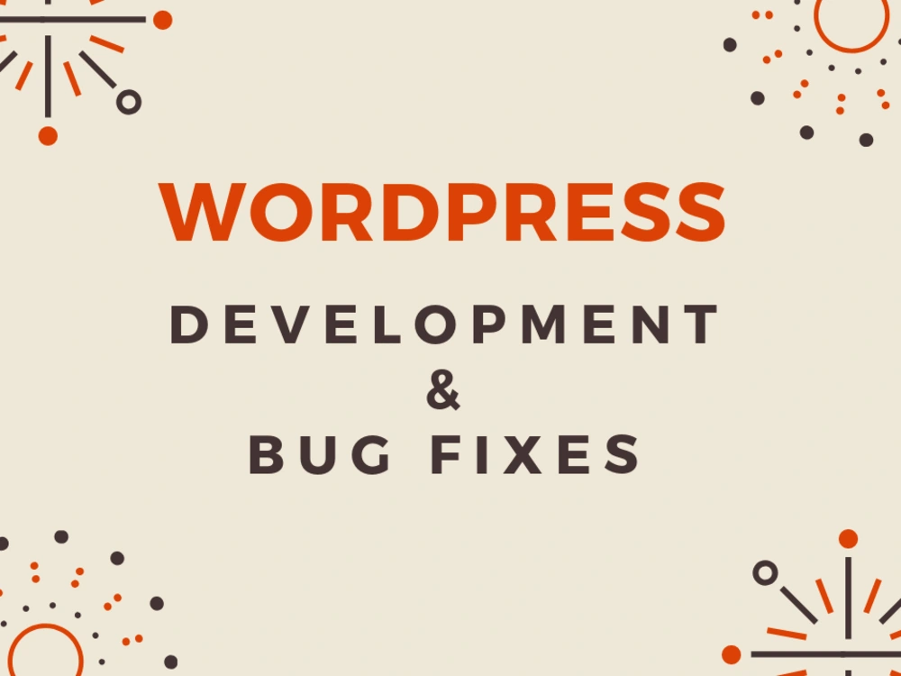 WordPress bugs or errors fixed | Upwork