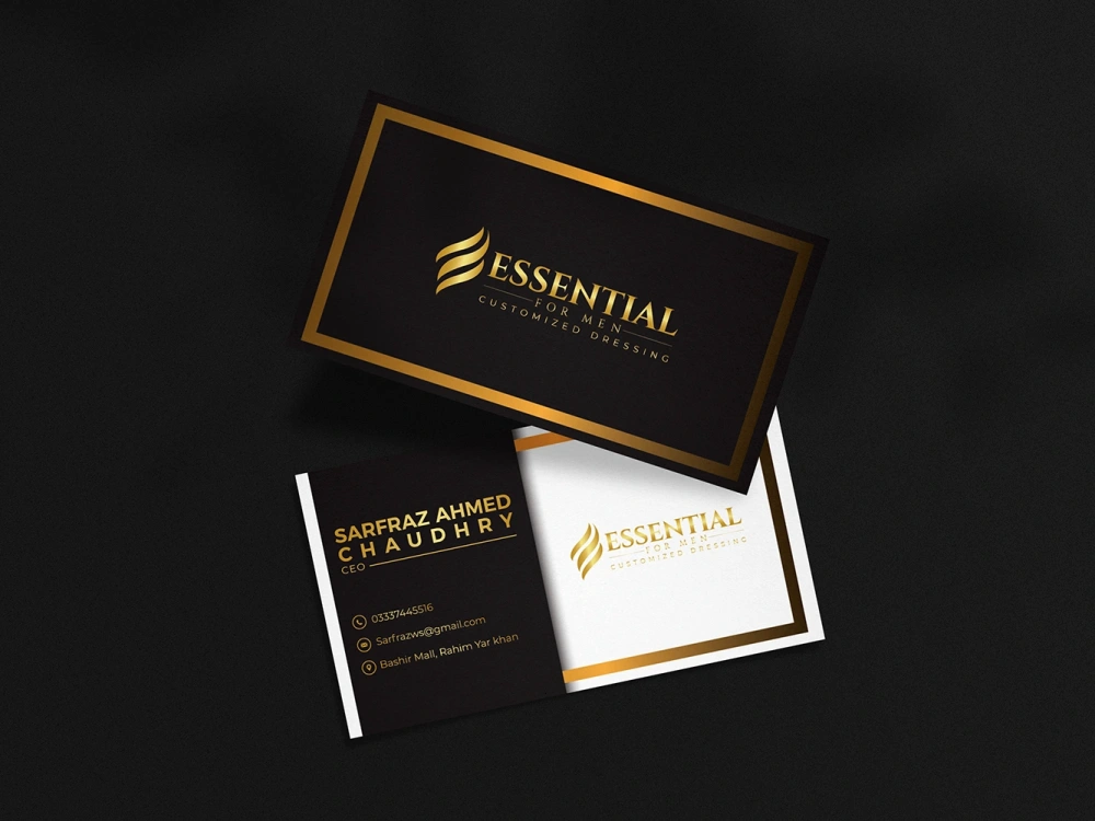 An amazing business card design | Upwork