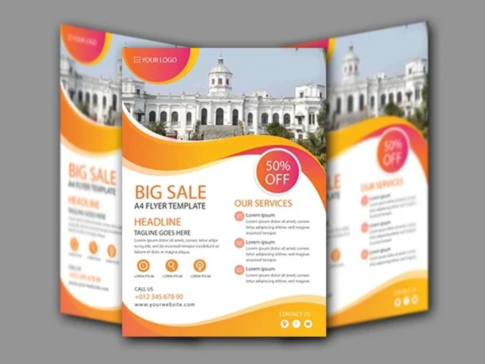 Design your flyer, leaflet, poster, advertisement | Upwork