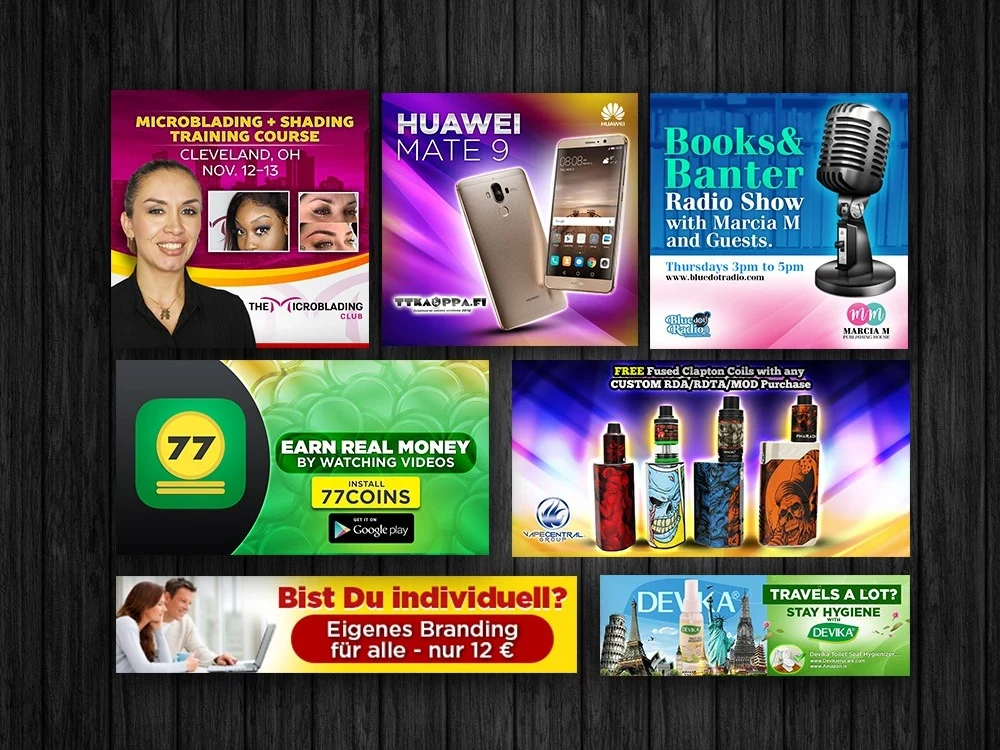 An amazing animated gif ads | Upwork