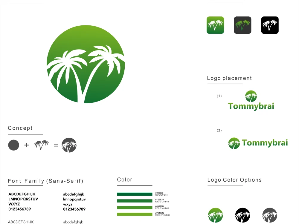 A visually pleasing logo that resonates around your brand's statement ...