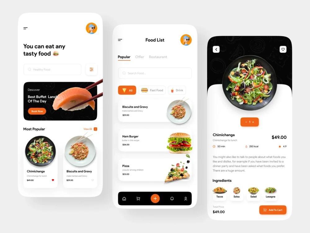 Clean and good looking Mobile app UI Ux Design for Your Idea | Upwork