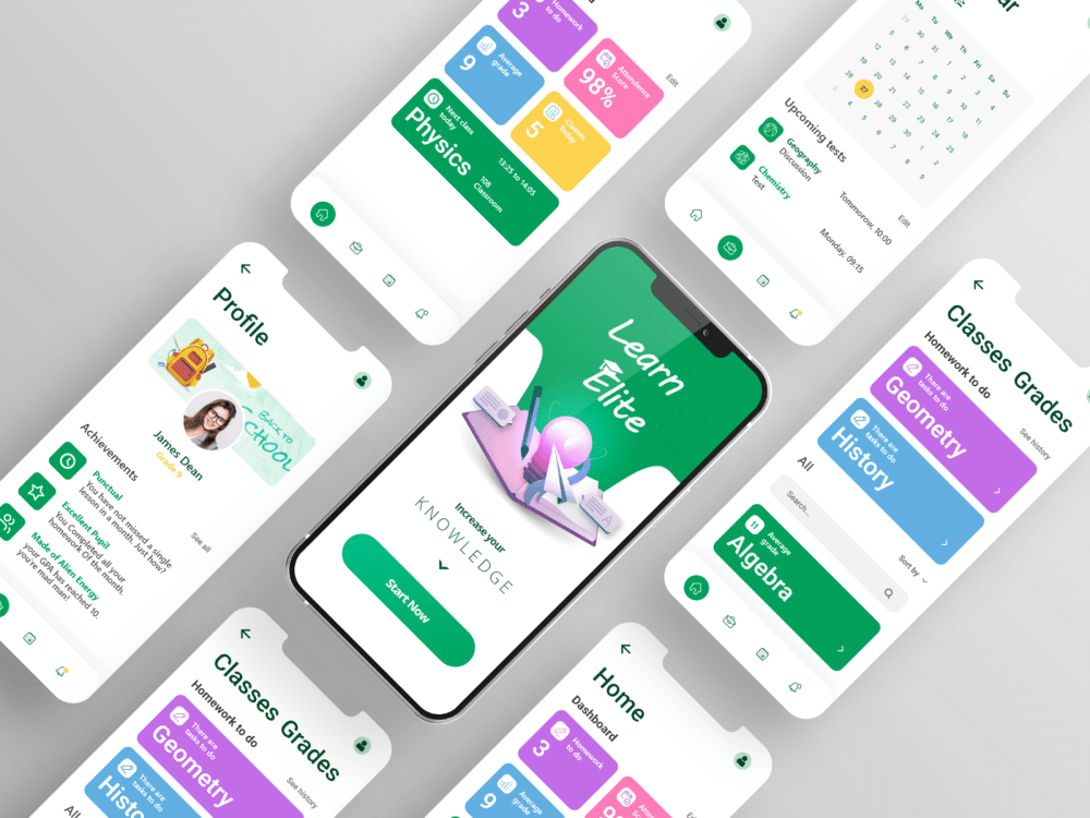 Clean and good looking Mobile app UI Ux Design for Your Idea | Upwork