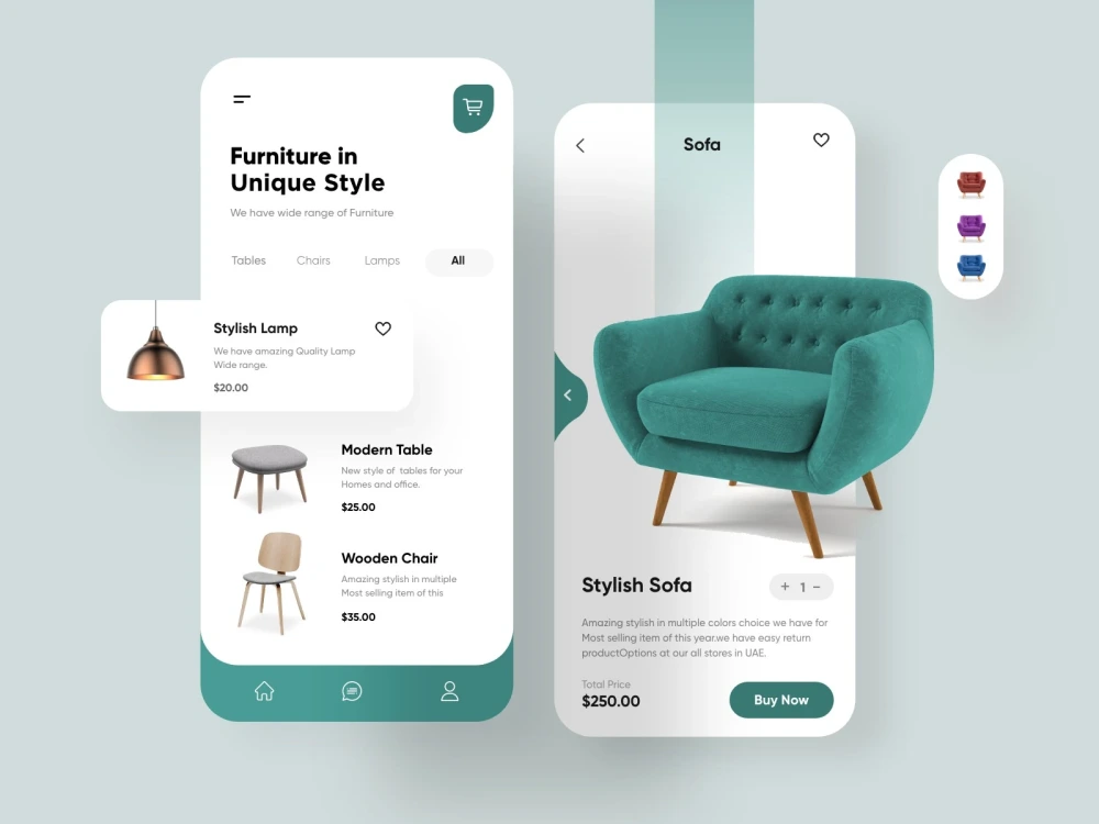 Clean and good looking Mobile app UI Ux Design for Your Idea | Upwork
