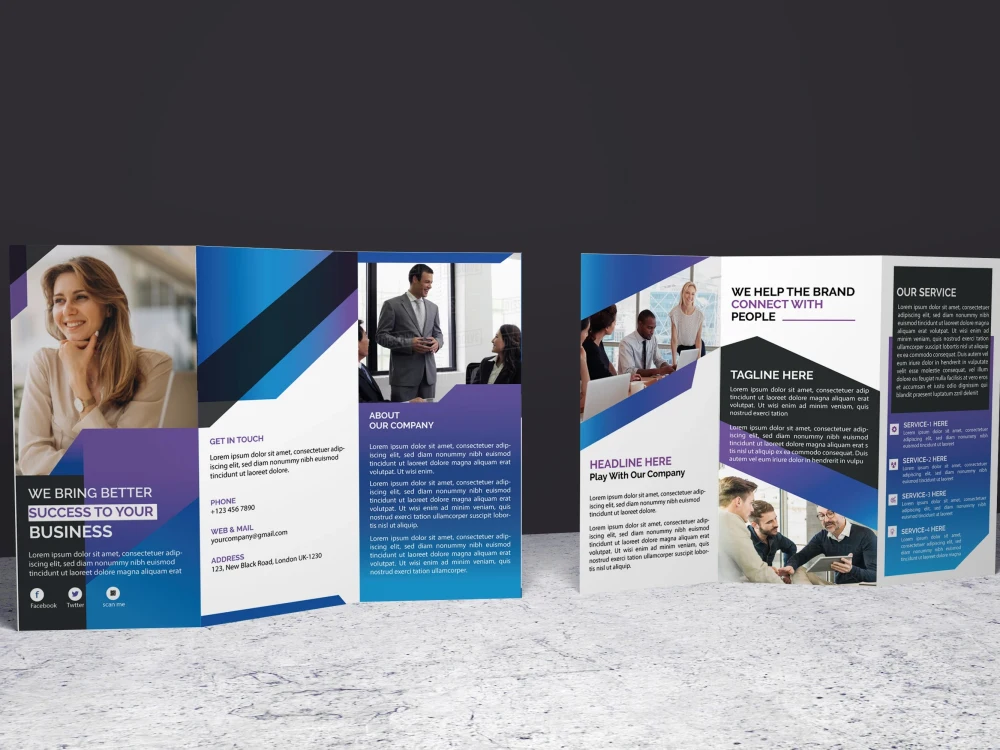 A professional brochure design | Upwork