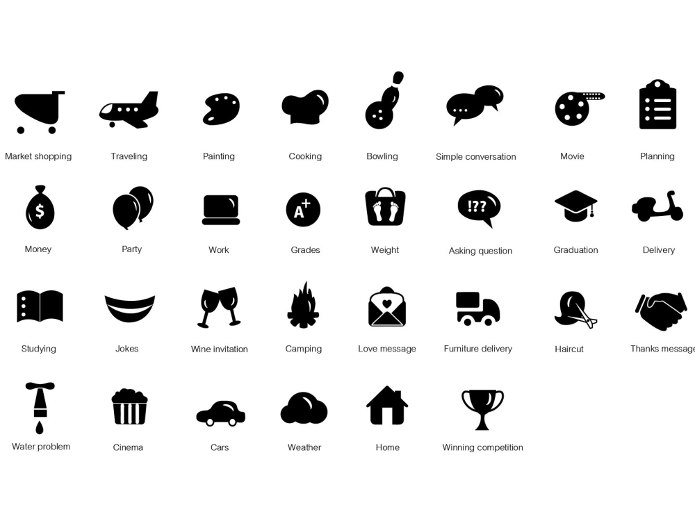 A Unique set of Icons | Upwork