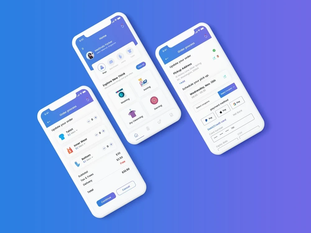 A creative mobile app UI/UX design for Android and iOS | Upwork