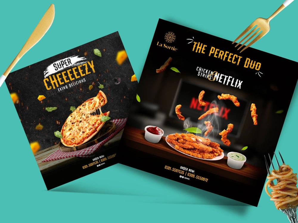 A fantastic branding for your Restaurant: Menu, Packaging, Stationery ...