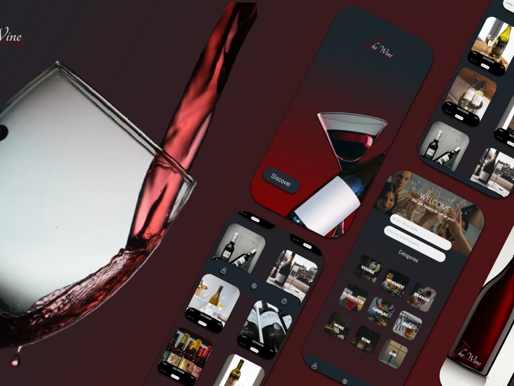 A modern and eye catching ui design template | Upwork