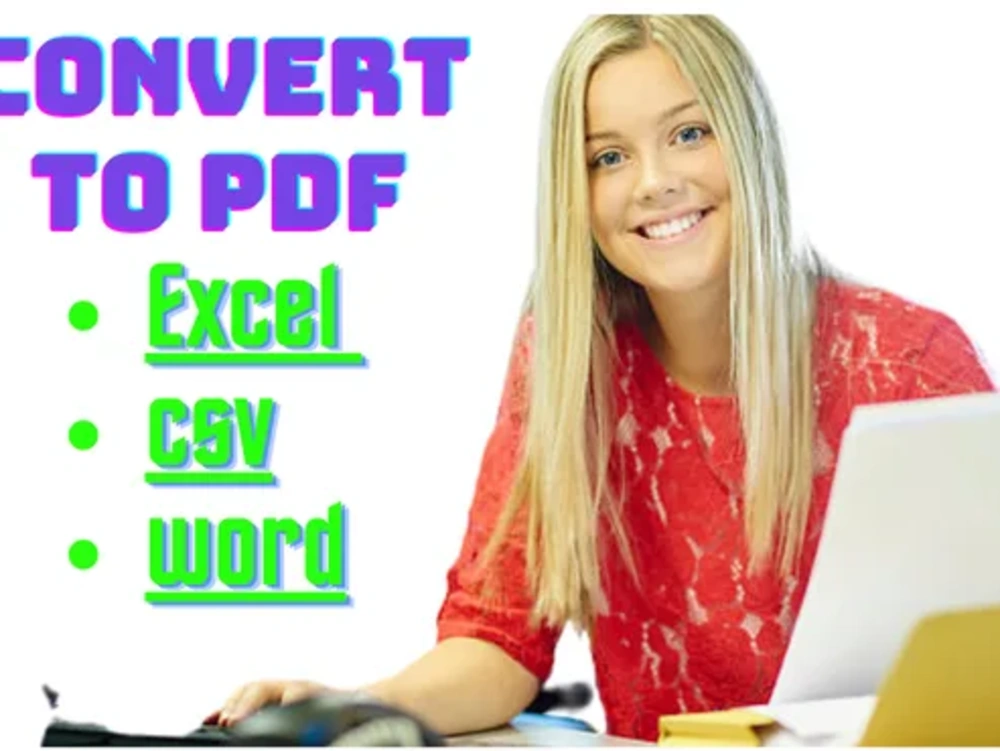 PDF/Image/Screenshot non-editable file converted into Word/Excel | Upwork