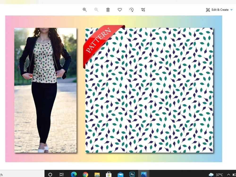 A unique vector seamless pattern | Upwork