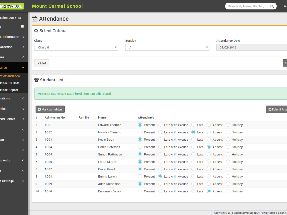 School management system with online course | Upwork