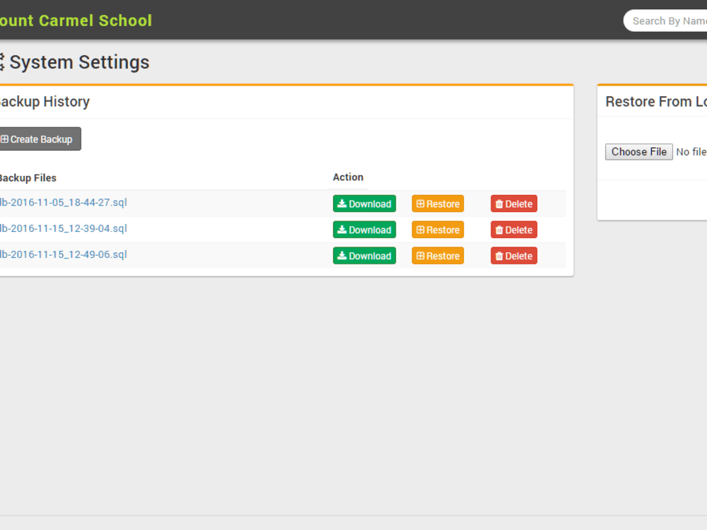 School management system with online course | Upwork