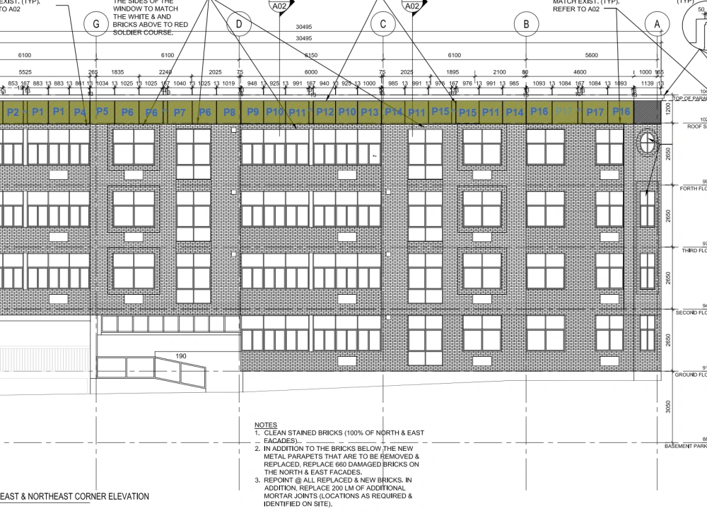 Detailed measurement/take off for EXTERNAL CLADDING WORKS | Upwork