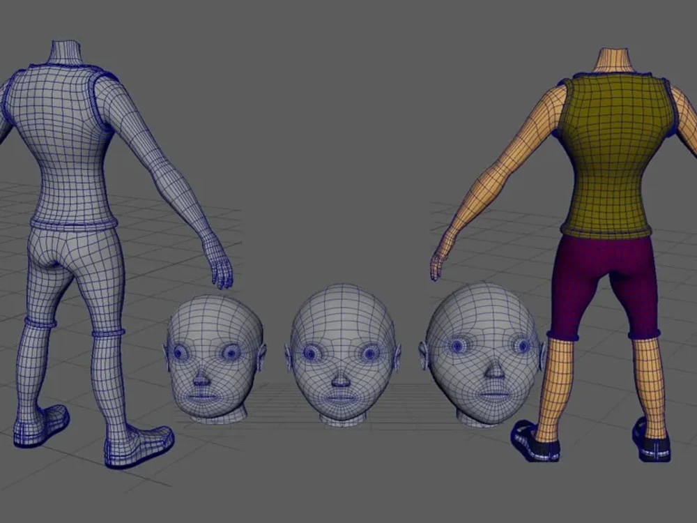 A fantastic 3d modal with texture | Upwork