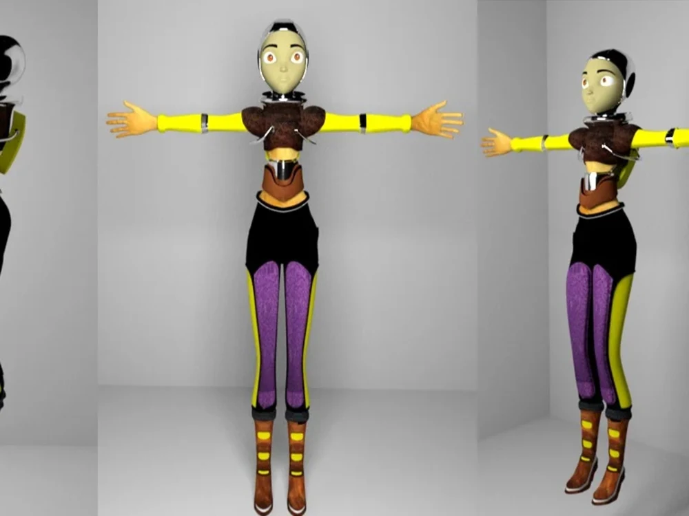 A fantastic 3d modal with texture | Upwork