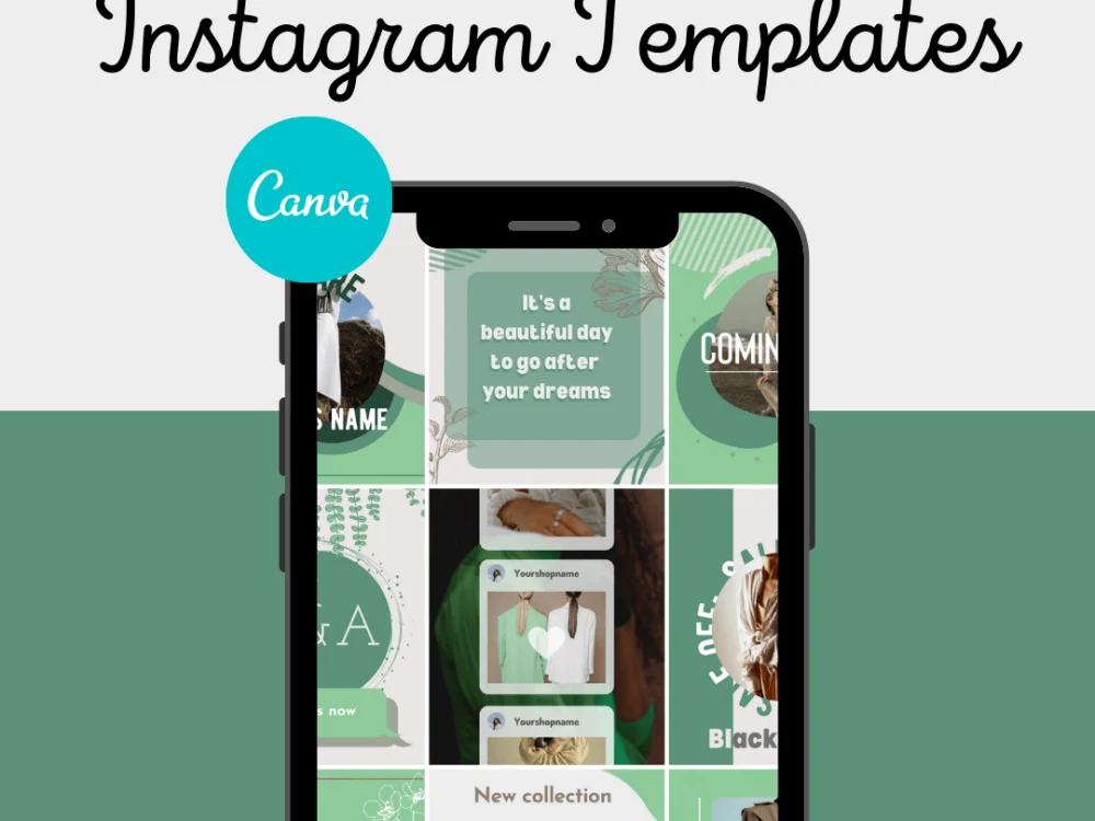 A editable customized template for your Instagram | Upwork