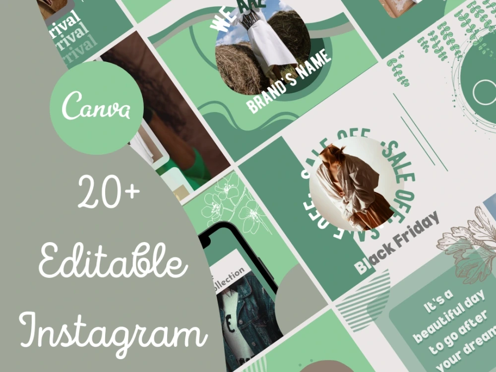 A editable customized template for your Instagram | Upwork