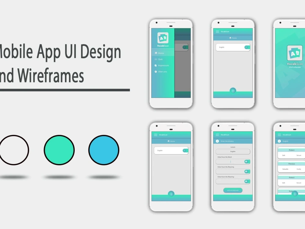 A professional mobile app design UI/UX for your business | Upwork