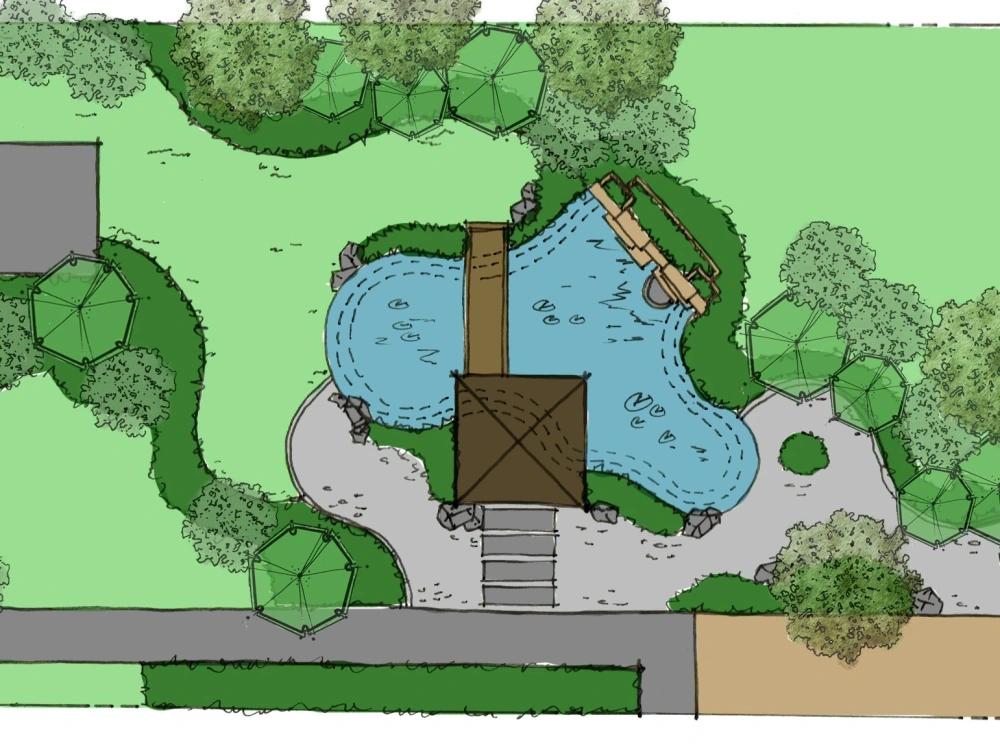 Landscape architectural designs in 2D plans and 3D renderings | Upwork