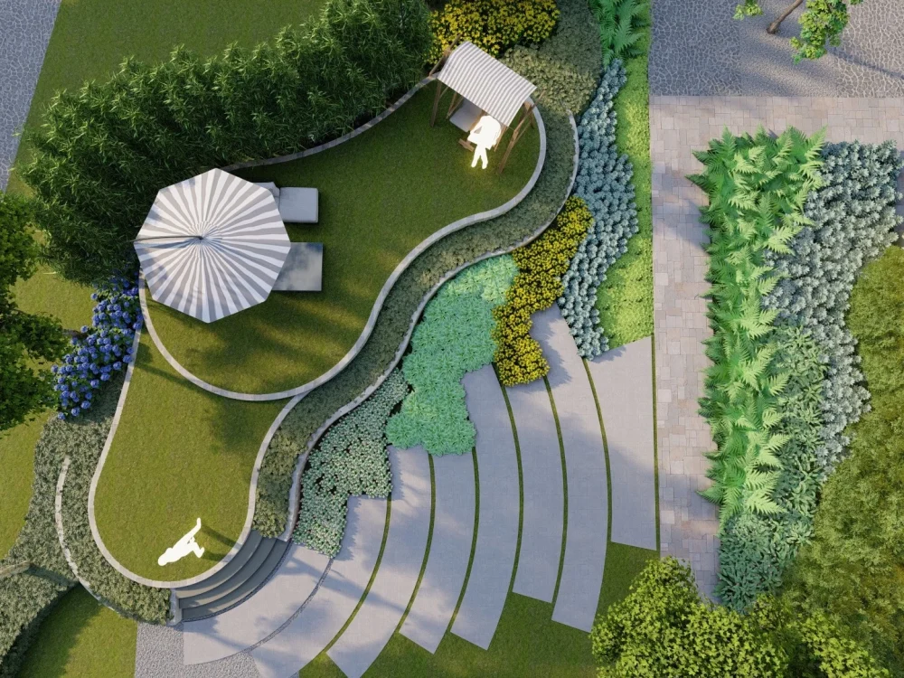 Landscape architectural designs in 2D plans and 3D renderings | Upwork