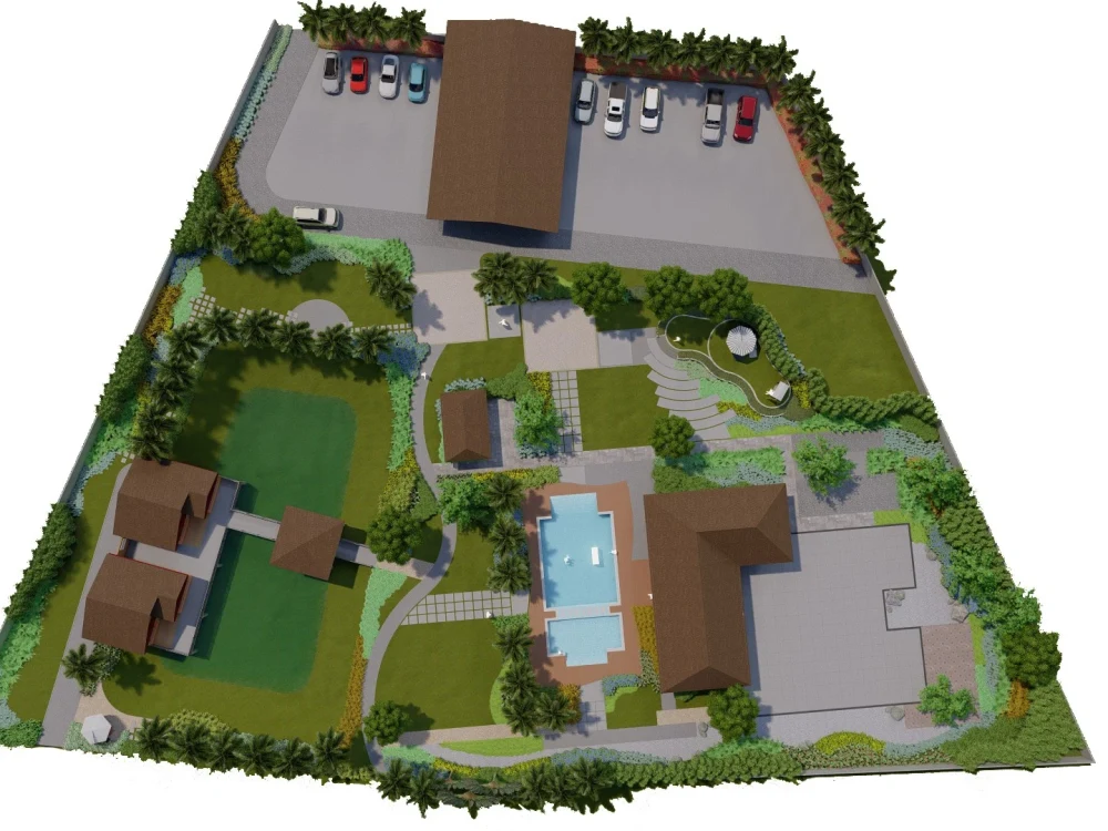 Landscape architectural designs in 2D plans and 3D renderings | Upwork