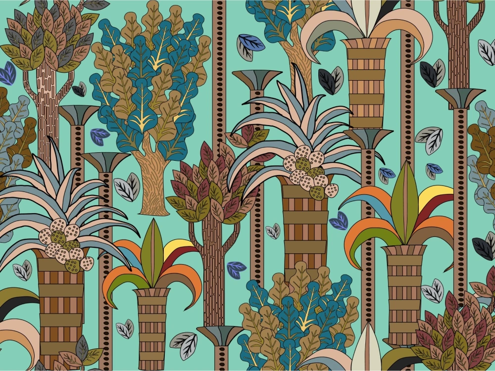 A custom seamless textile pattern Design | Upwork