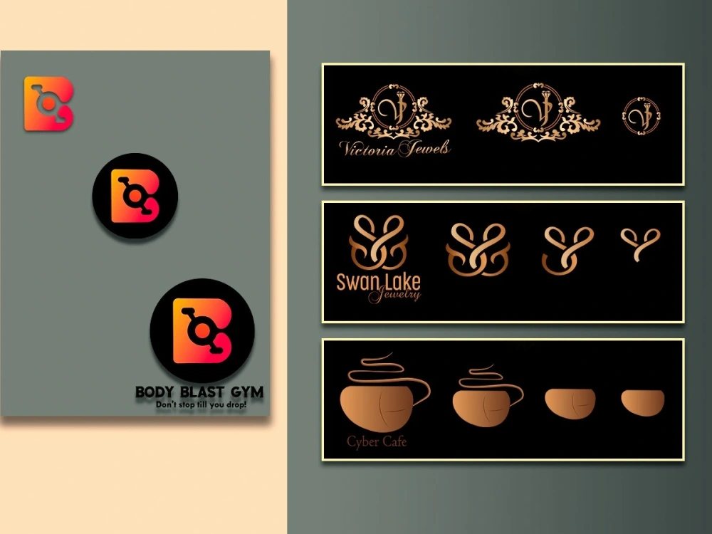 Unique & impressive Logo Design for your business | Upwork