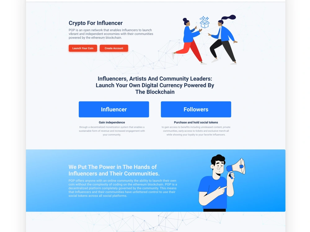 A fantastic web page UI design for your business | Upwork