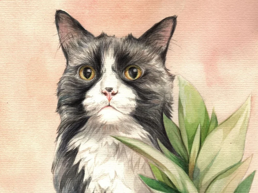 An amazing realistic pet, dog or cat portrait | Upwork