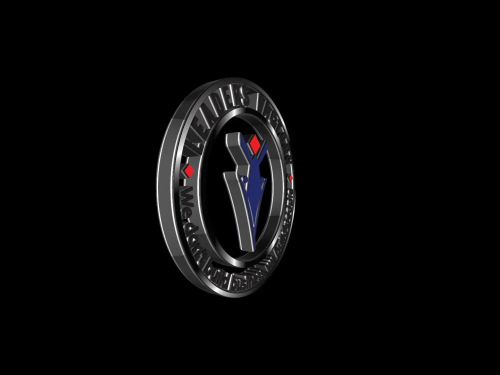 A 3D rotating logo animation with loop spin | Upwork