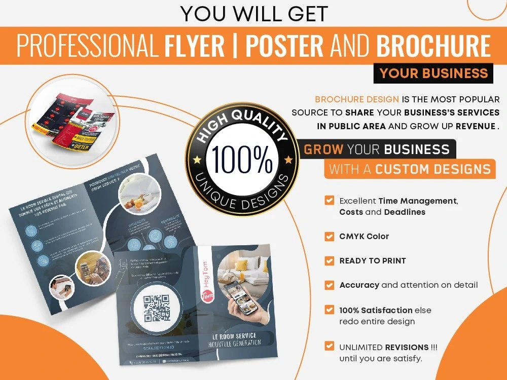 One-Pager | Brochure Deisgn | Upwork