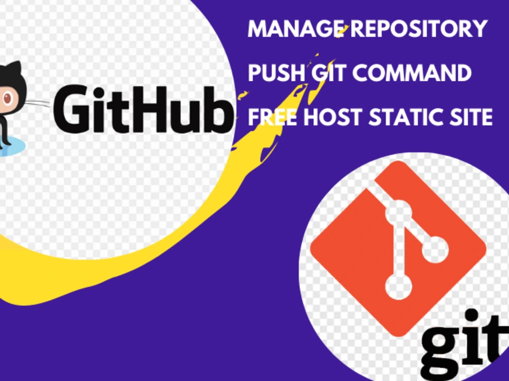Static website with free host using GitHub repository | Upwork
