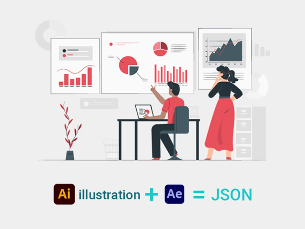 An amazing vector Lottie / JSON / GIF animation for your web or mobile ...