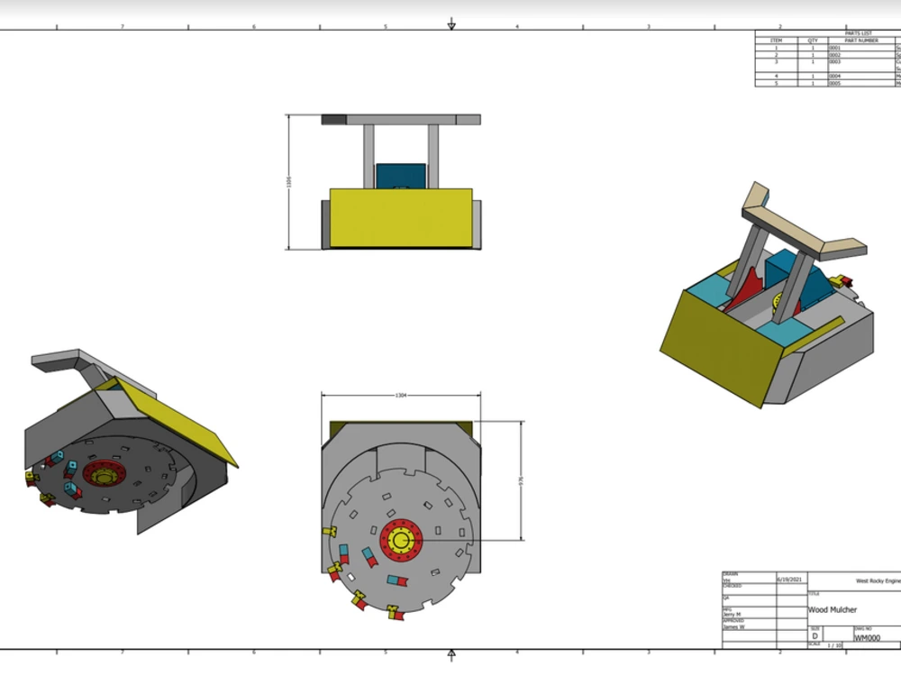 A thorough design for mechanism or structure and control system. | Upwork