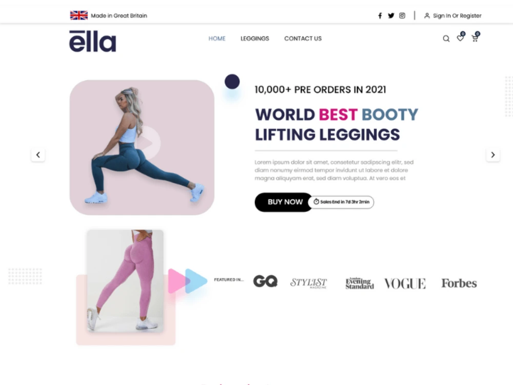 UI/UX design for your one product dropshipping store | Upwork