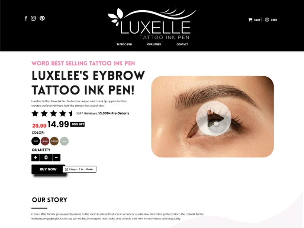 UI/UX design for your one product dropshipping store | Upwork