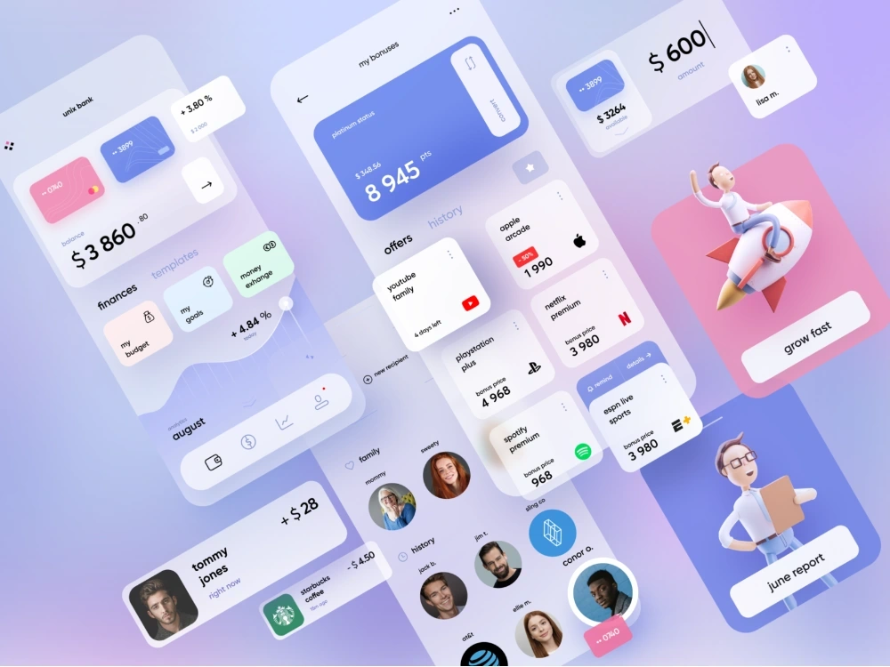 Premium UI/UX for your Landing Page and Mobile App | Upwork
