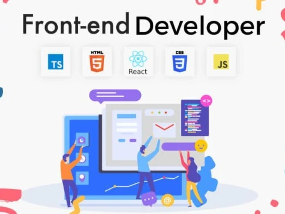 A front end website with HTML, CSS, js, react | Upwork