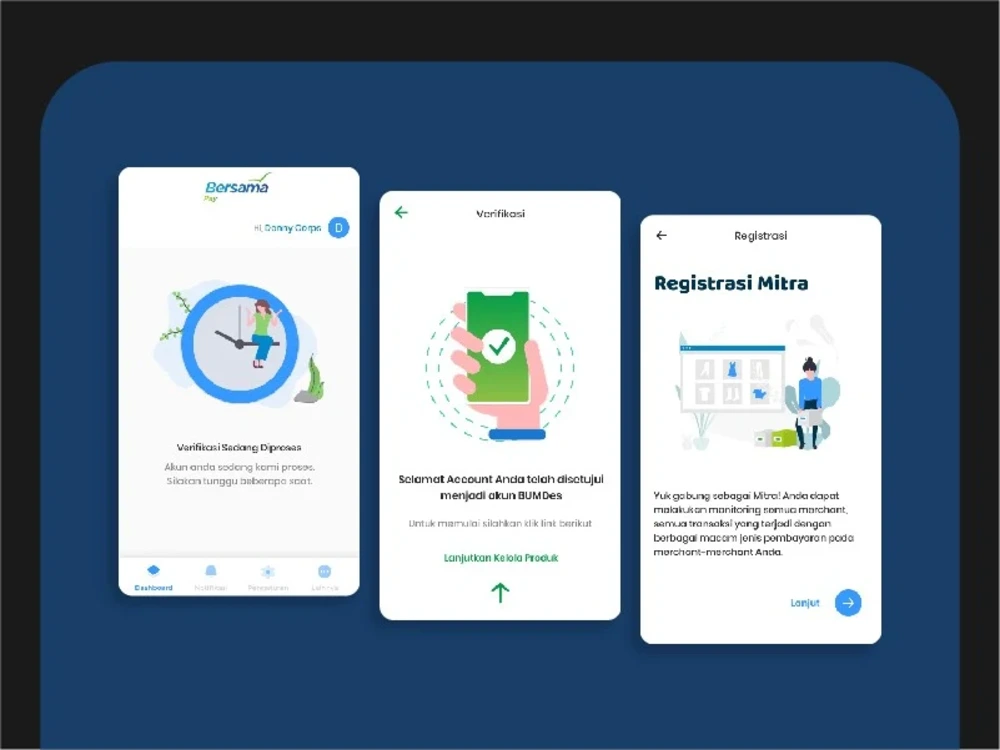 A customized premium splash screen and onboarding page for mobile apps ...