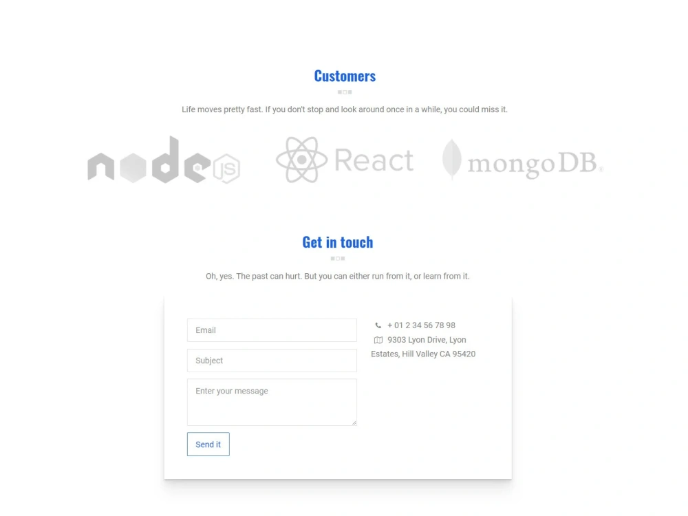 A multi-page responsive website that looks modern | Upwork