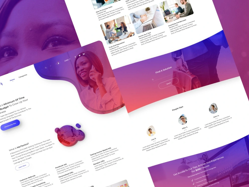 Impressive UI/UX website and mobile app design with expert approach ...