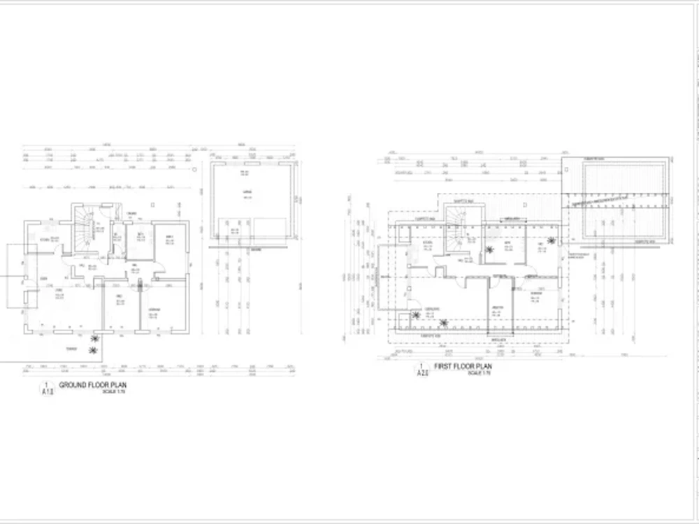 2d floor plan in autocad | Upwork
