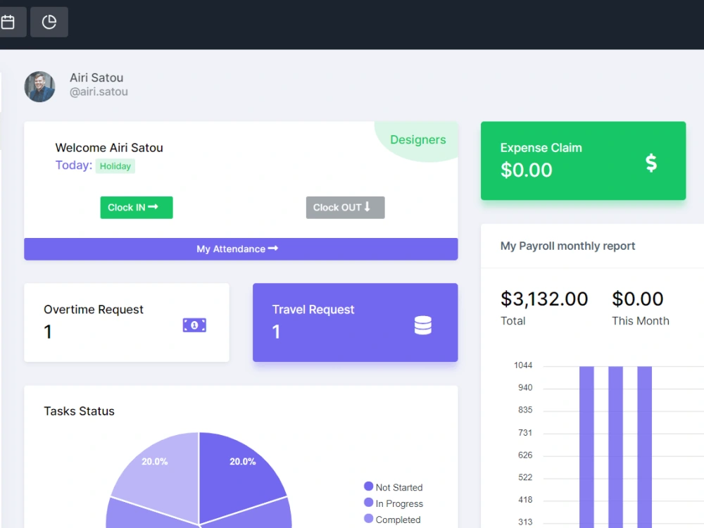 Complete modern cloud hrm, saas hrm, hris system | Upwork