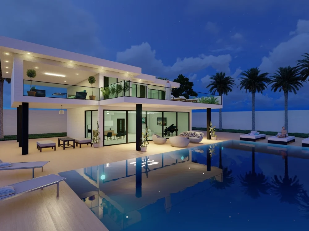 An amazing house render that looks realistic | Upwork