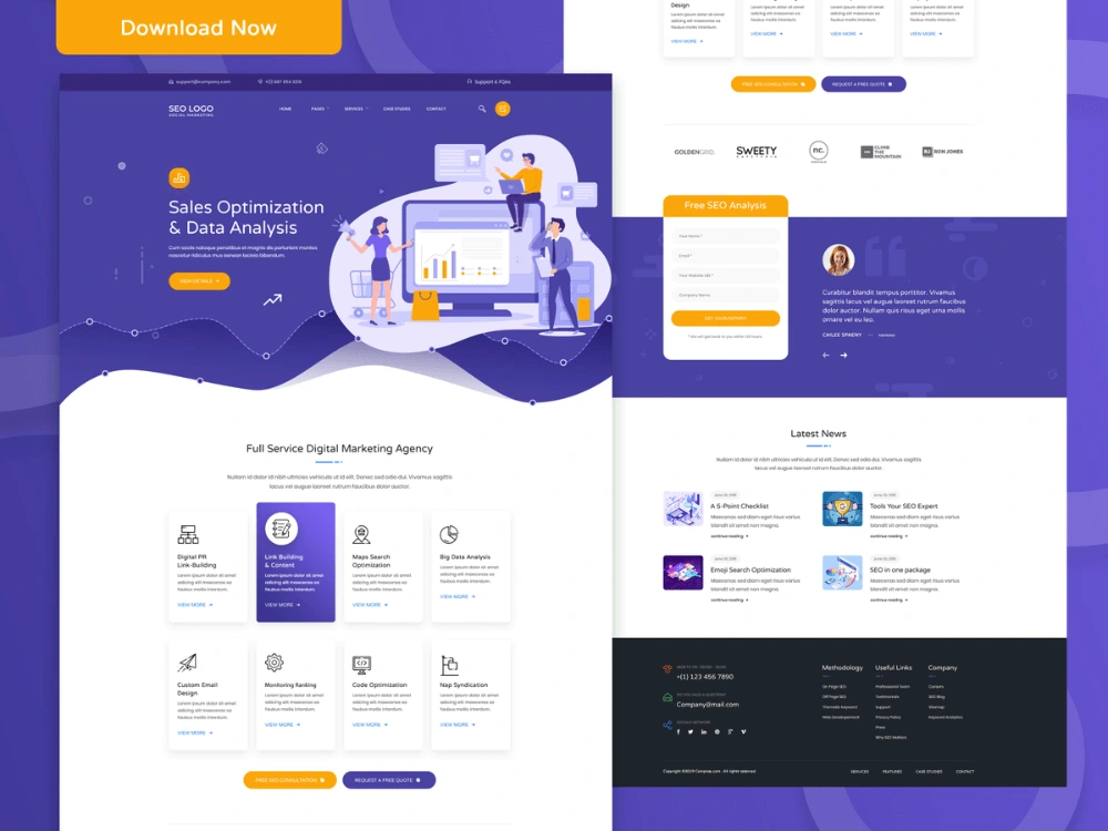 WordPress website by Divi theme and Divi builder - Divi theme customization | Upwork