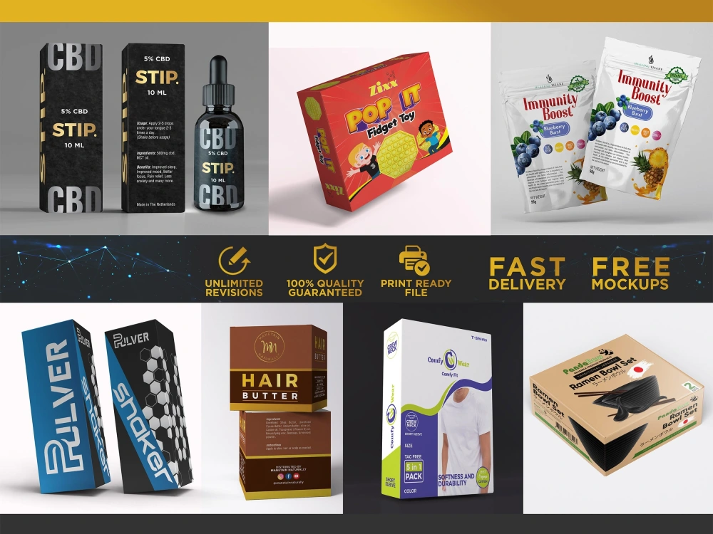 An amazing Packaging Design for your new product line | Upwork