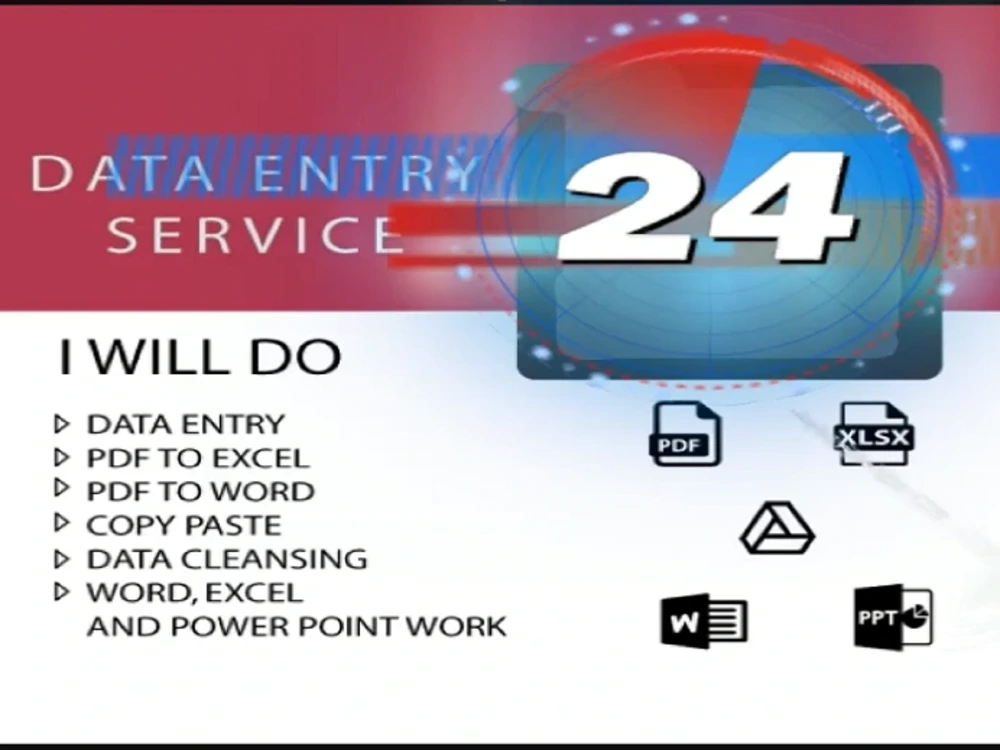 A Virtual Assistant for all types of Data Entry | Upwork
