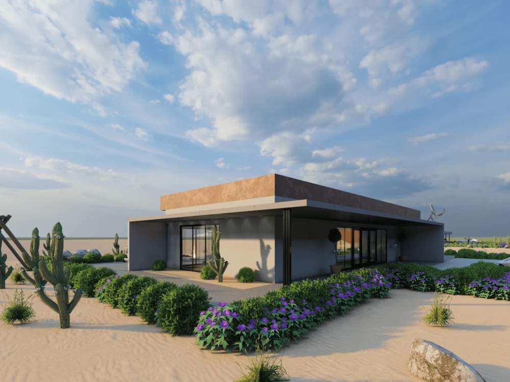 3D rendering of a Tiny house or cabin | Upwork