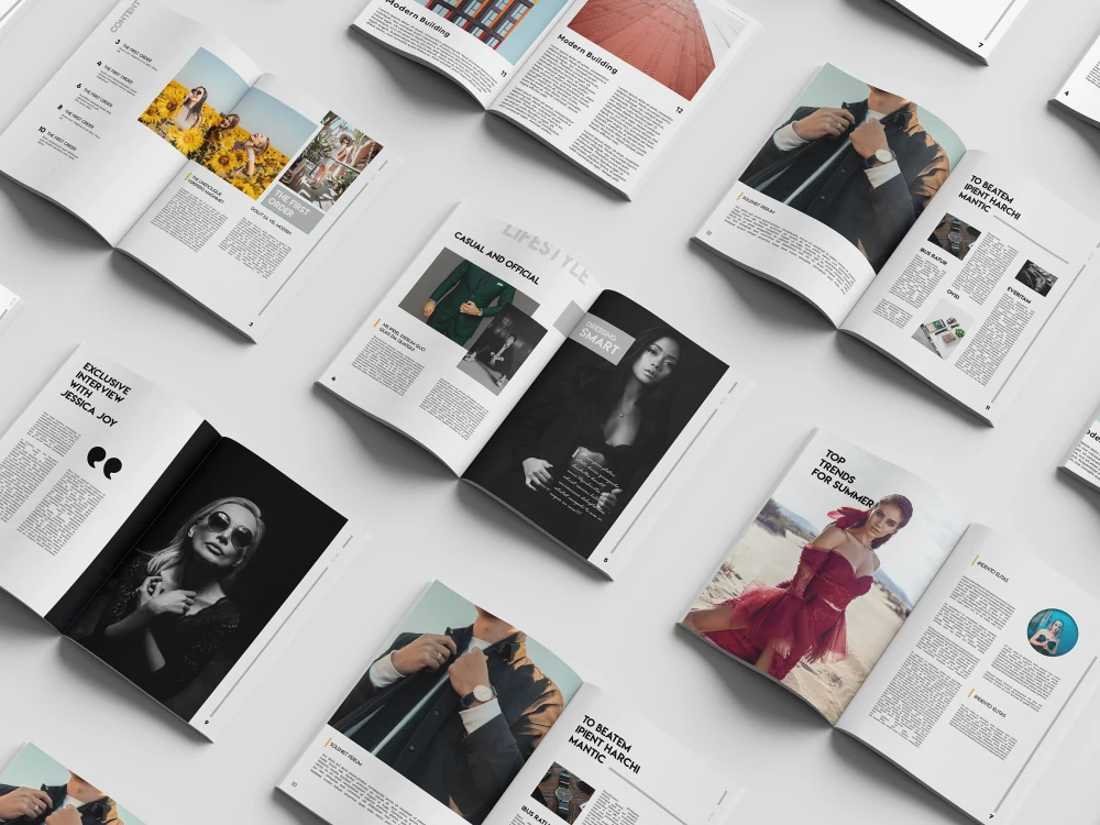 A fantastic Magazine Layout Design | Upwork